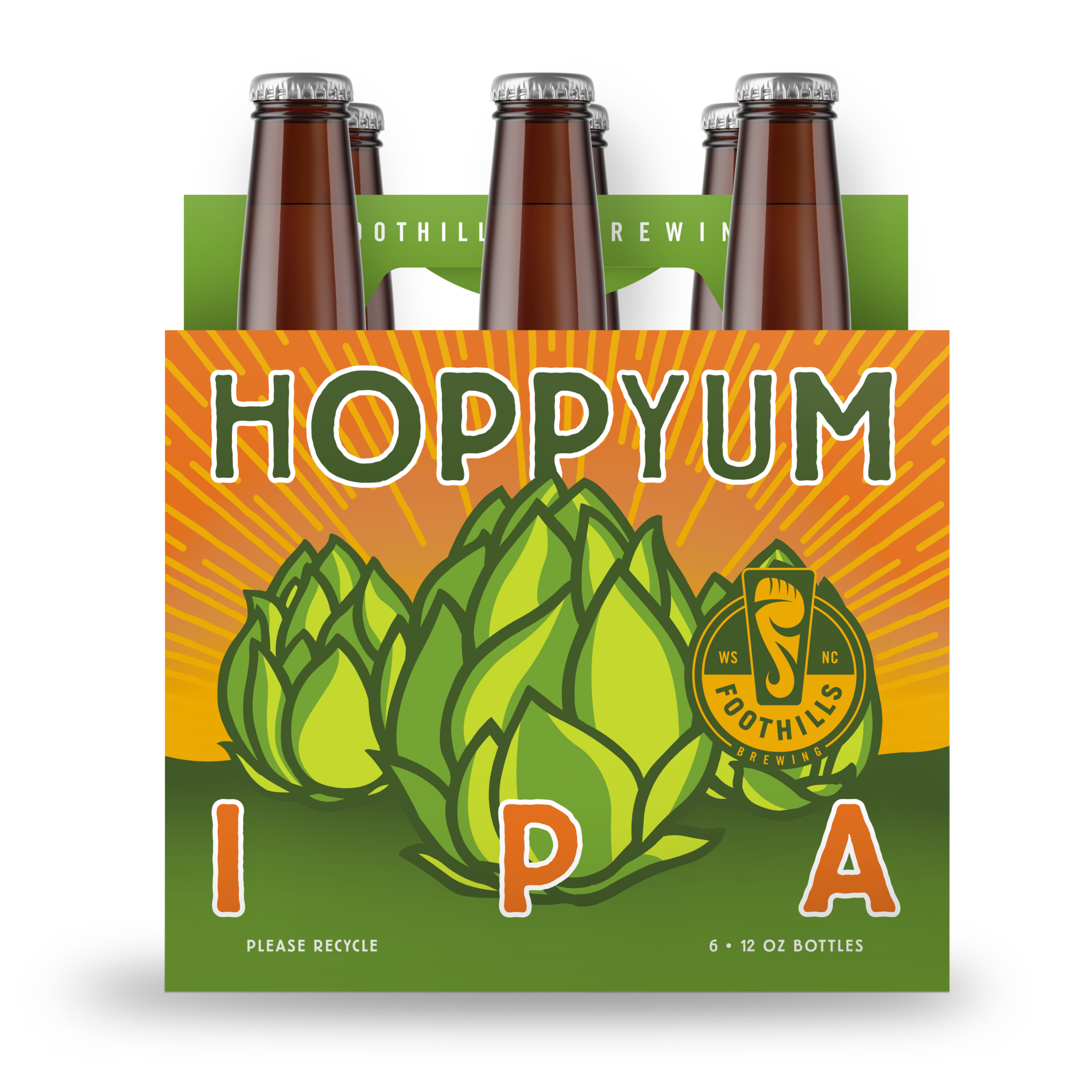 Hoppyum IPA | Foothills Brewing Winston Salem NC