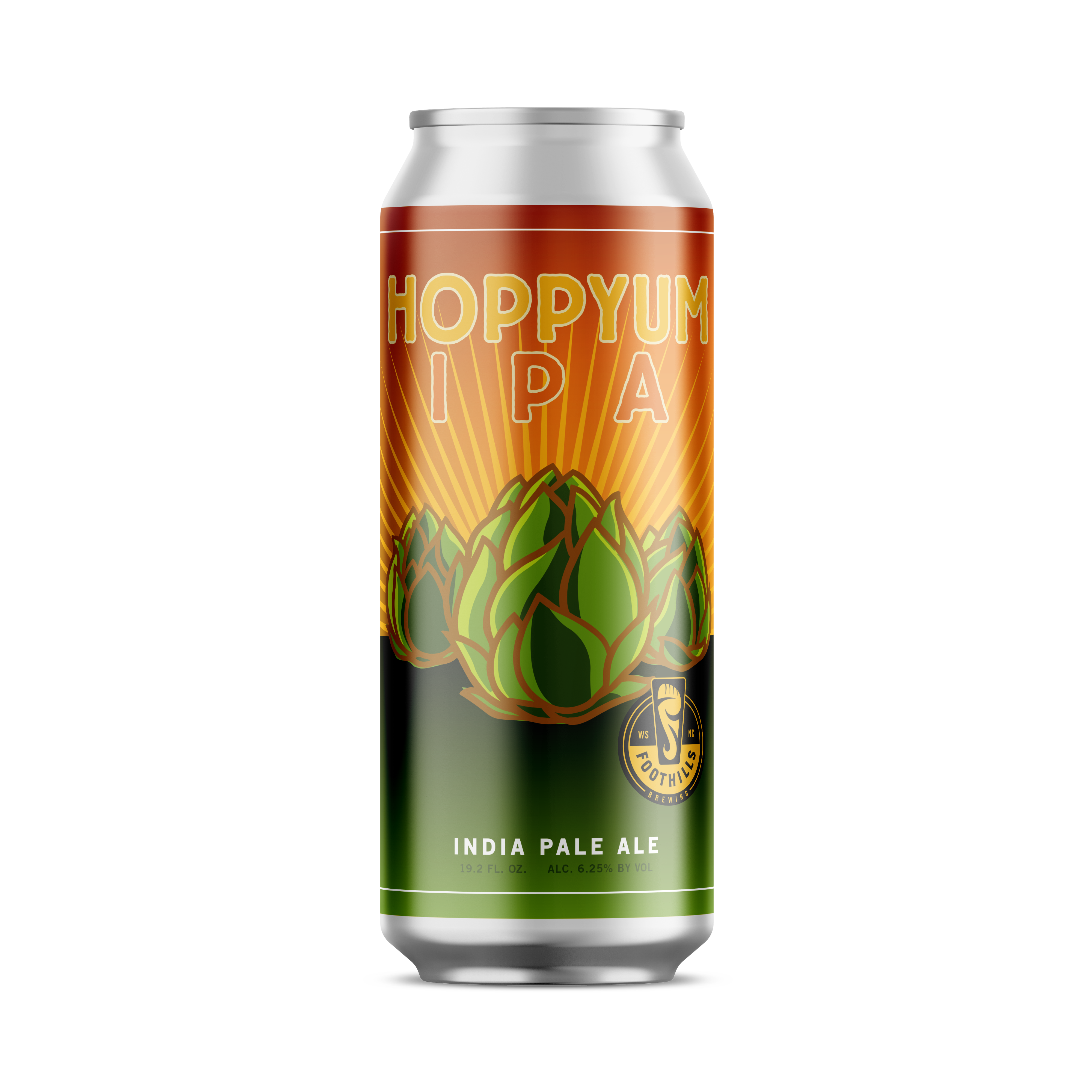 Hoppyum IPA | Foothills Brewing Winston Salem NC