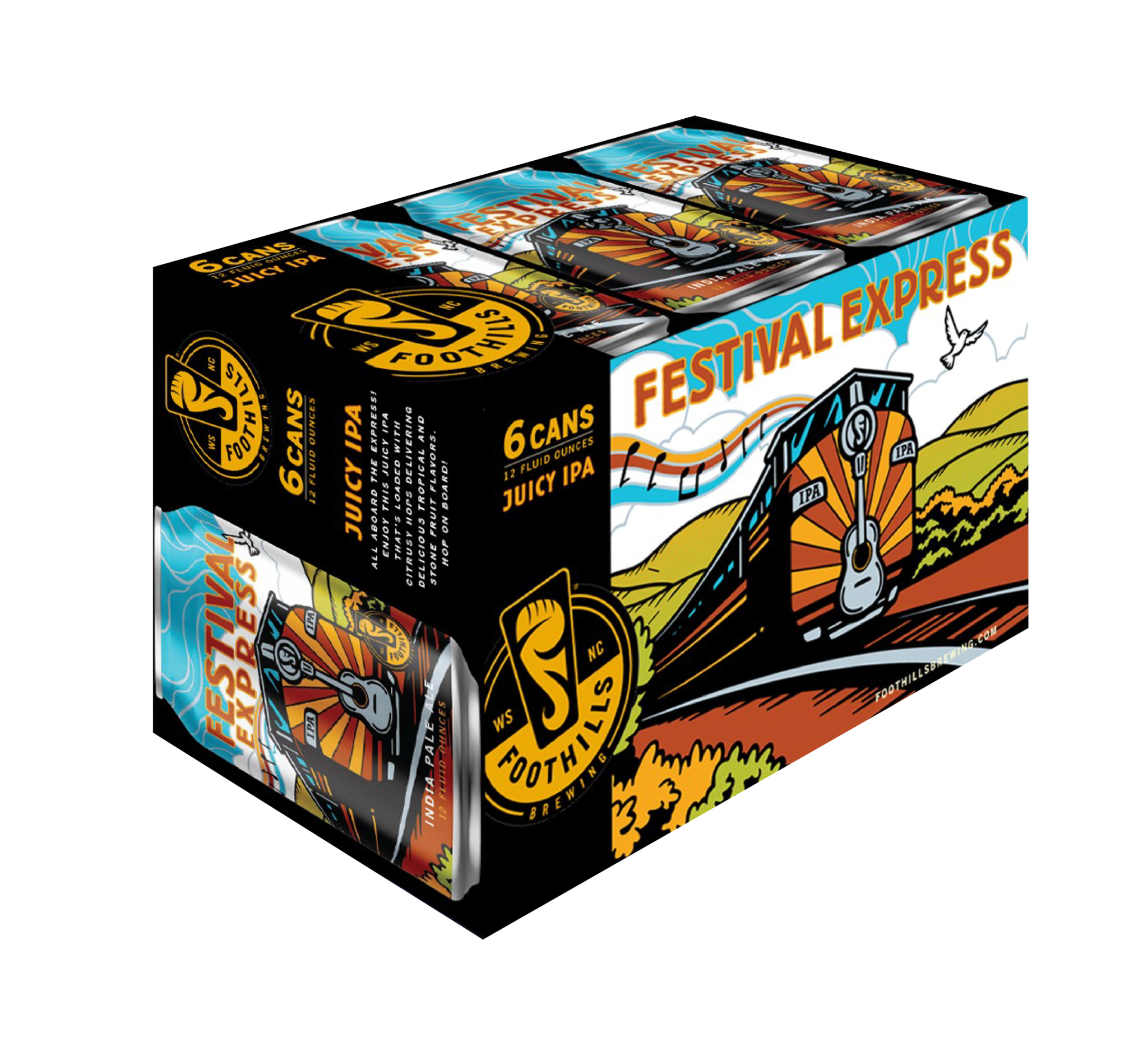 Festival Express Juicy IPA - Foothills Brewing